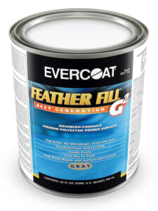 100712 - Feather Fill® G2, Quart - Gray - ITW Evercoat