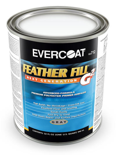100712 - Feather Fill® G2, Quart - Gray - ITW Evercoat 100712 - Feather Fill® G2, Quart - Gray - ITW Evercoat