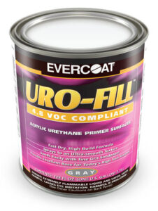 102224 - Uro-Fill Uret. Primer Surfacer, Gray, Gallon - ITW Evercoat