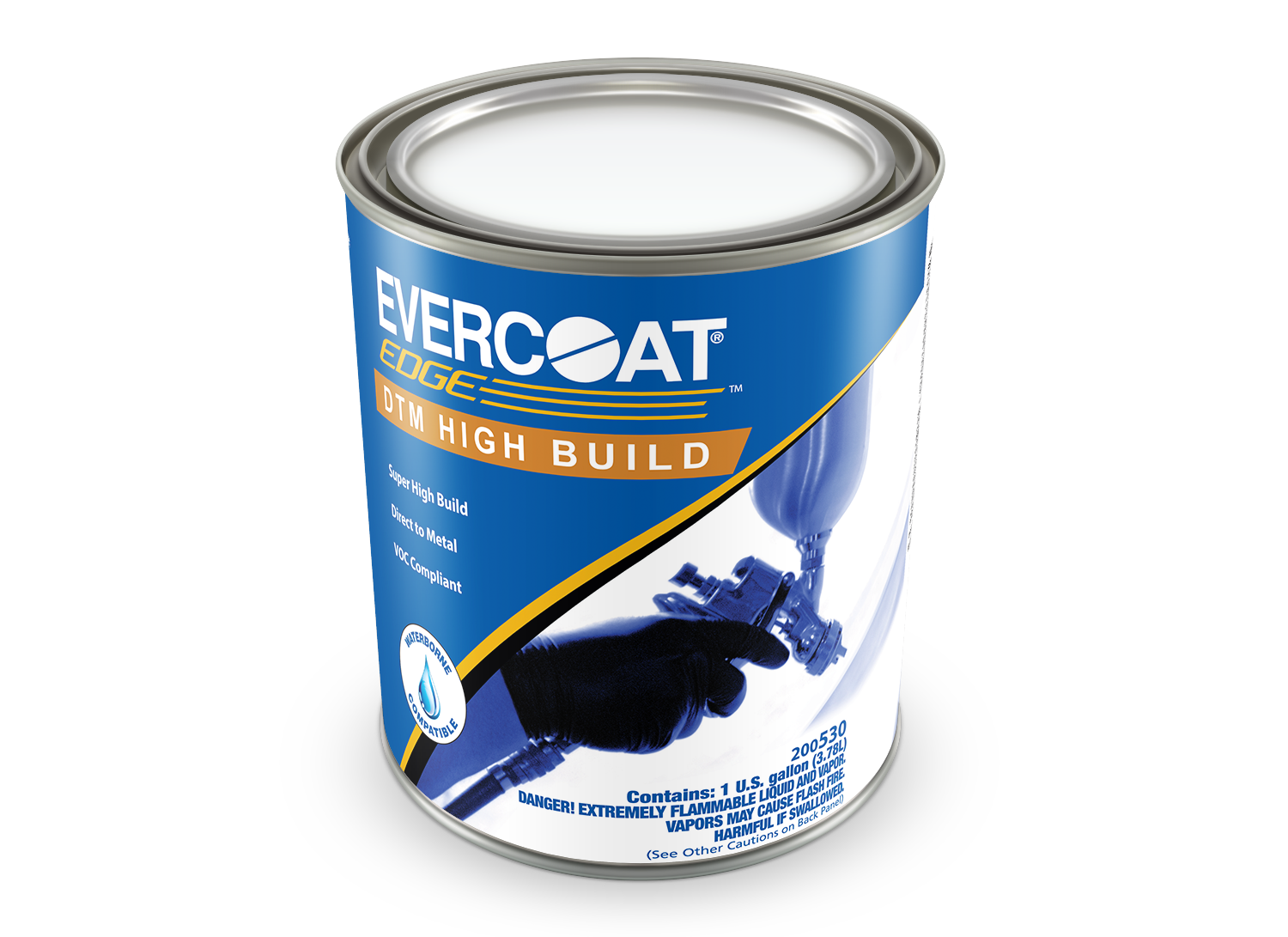 DTM High Build Primer, Gallon - ITW Evercoat DTM High Build Primer, Gallon - ITW Evercoat